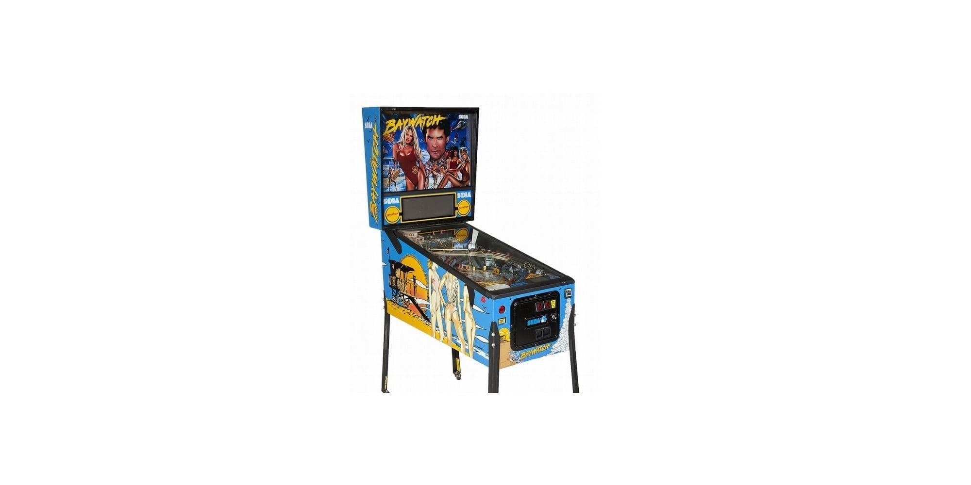 Baywatch Pinball Machine by Sega (Used) - The Pinball Gameroom