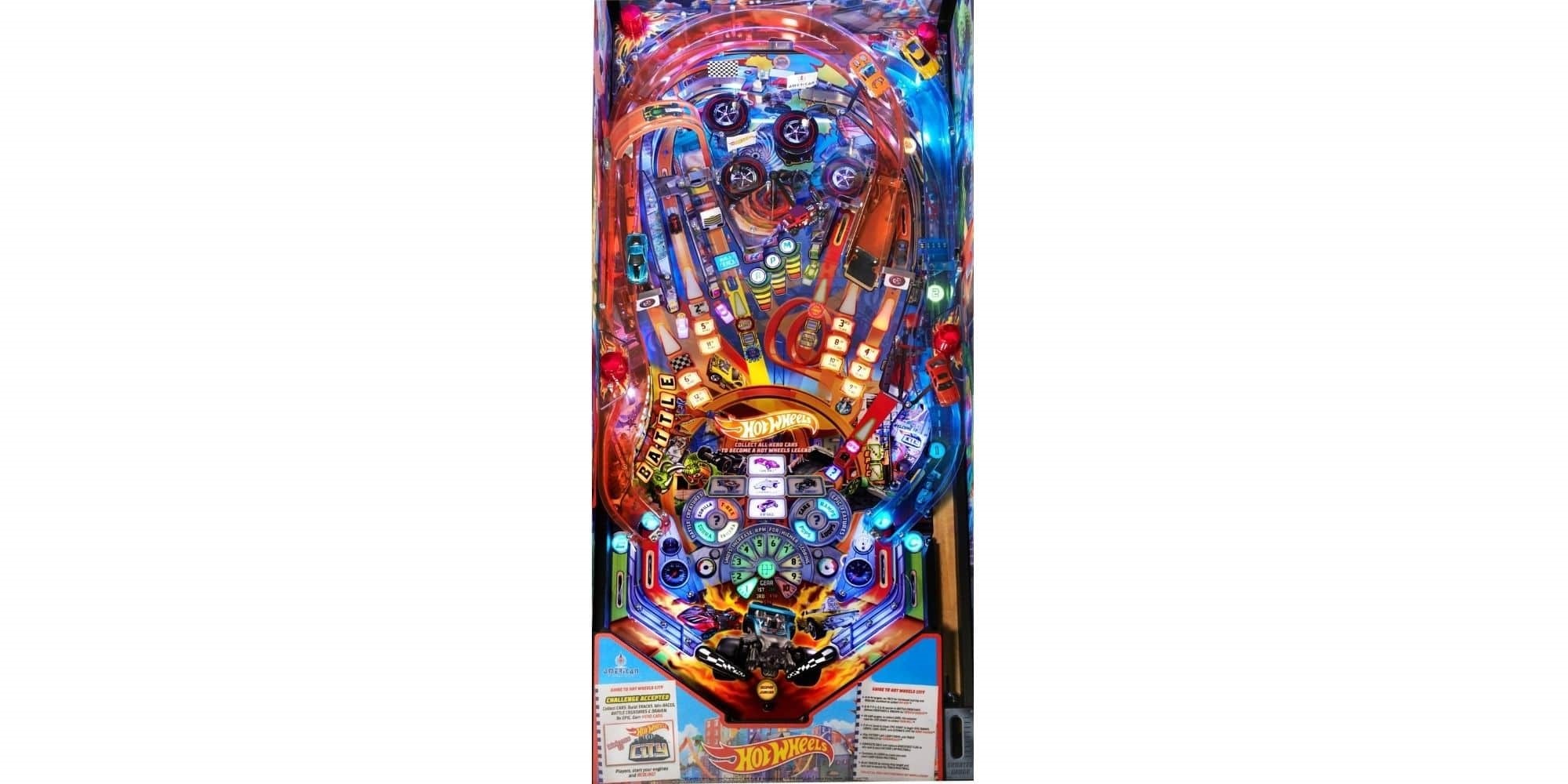 Hot Wheels Pinball Machine - The Pinball Gameroom