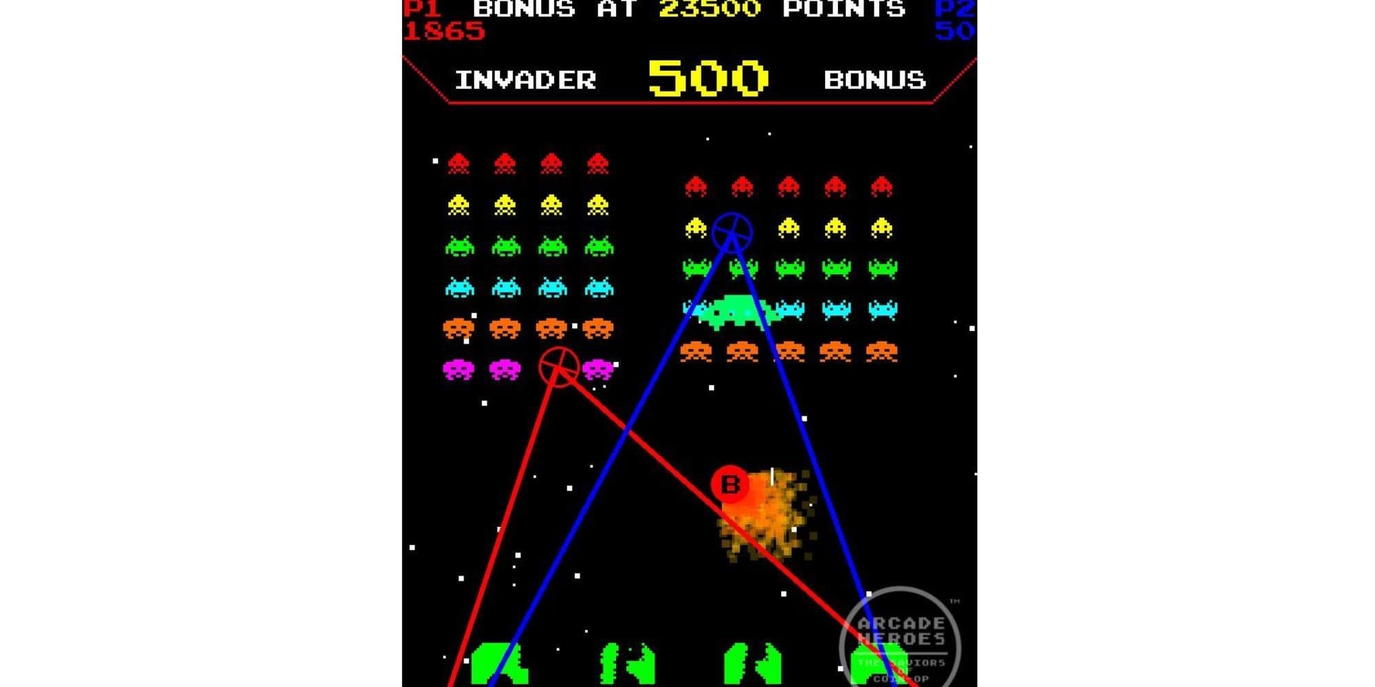 Space Invaders High Score Screen