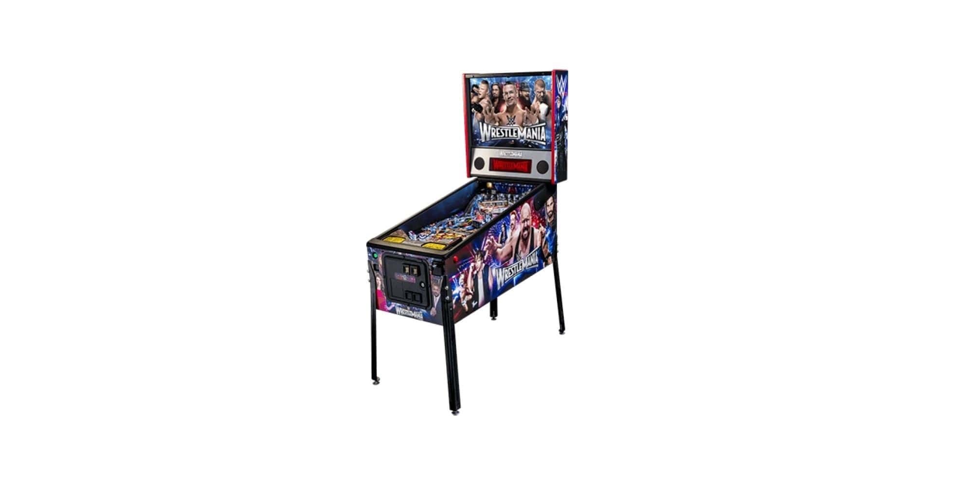 WWE Wrestlemania Pro Pinball Machine by Stern - The Pinball Gameroom