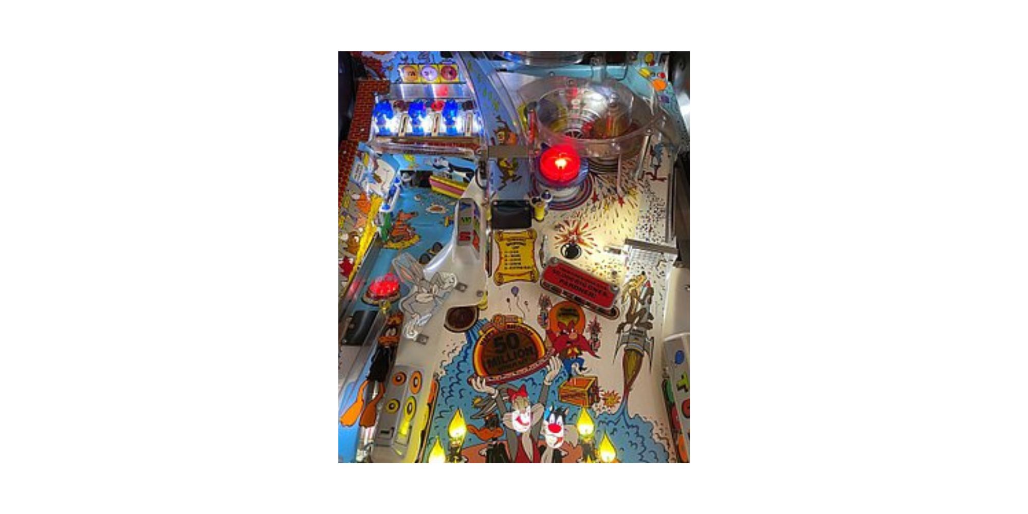 Bugs Bunny Pinball Machine Bugs Bunny's Birthday Ball VPX (Bally,