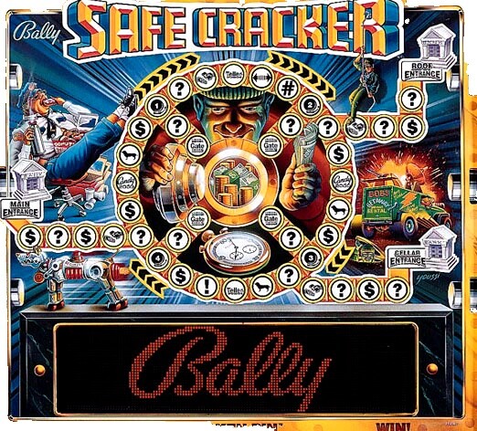 Safe Cracker Pinball Machine by Bally (Used) - The Pinball Gameroom